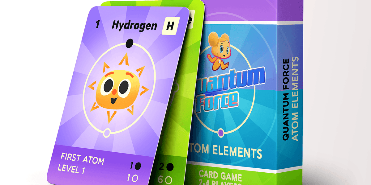 Atom Flash Card Set & Card Game | Quantum Academy